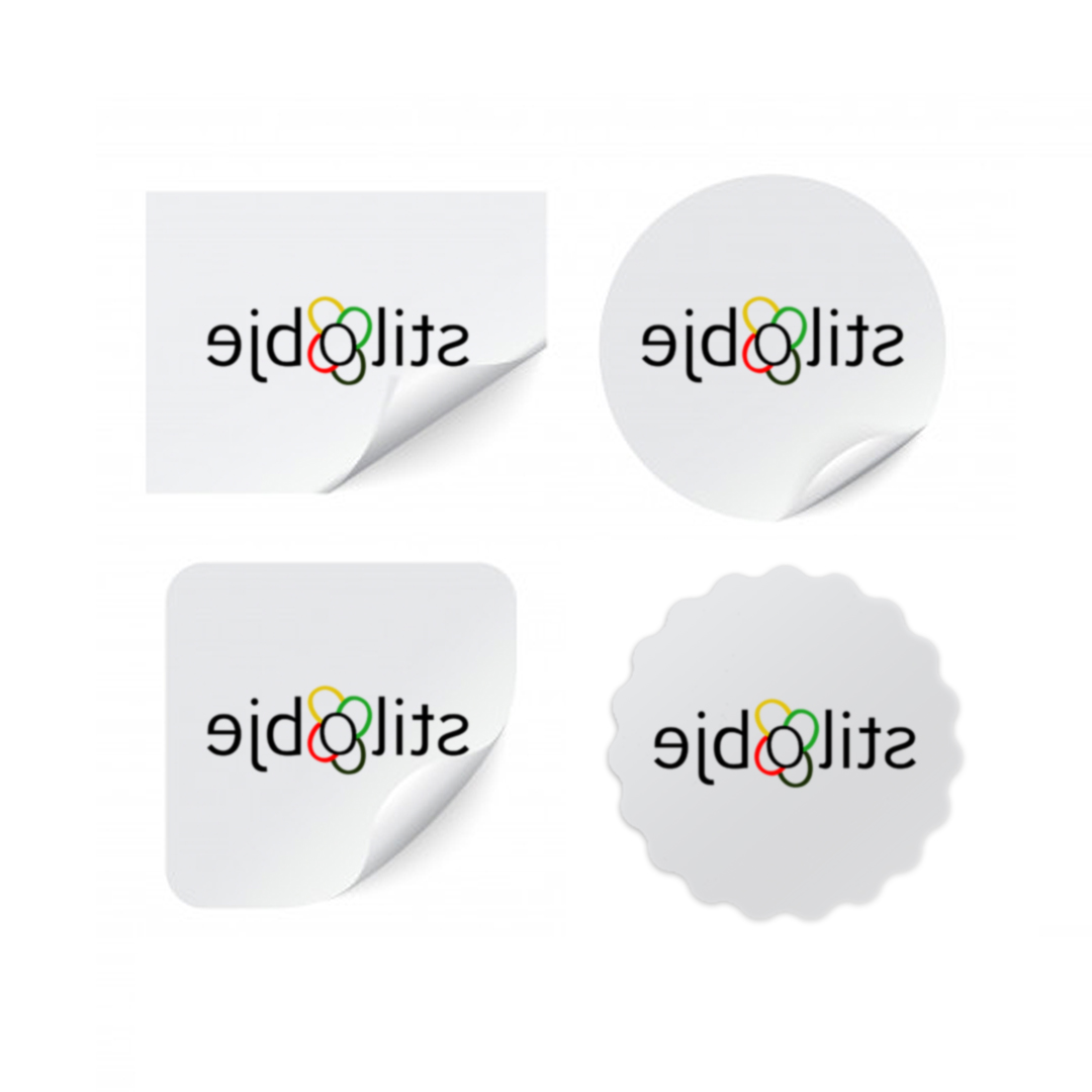 Şeffaf Sticker Etiket - Stilobje